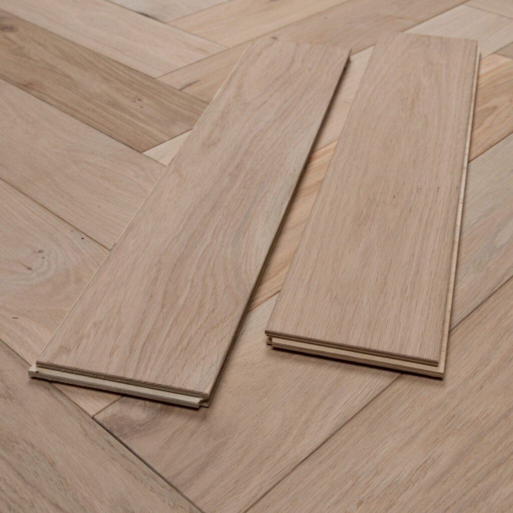 Engineered Wood Herringbone Tongue & Groove Classic Unfinished Modern ...